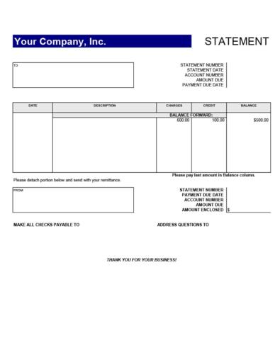 35 Editable Bank Statement Templates [FREE] ᐅ TemplateLab