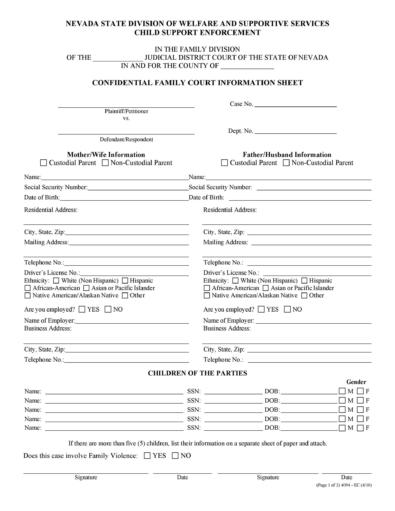 32 Free Child Support Agreement Templates (PDF & MS Word)