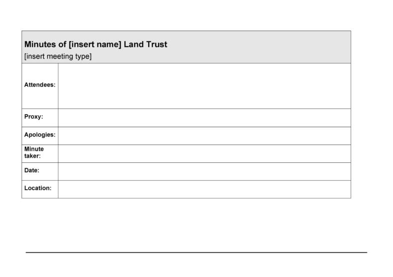 33 Professional Corporate Minutes Templates (Word/PDF) ᐅ TemplateLab