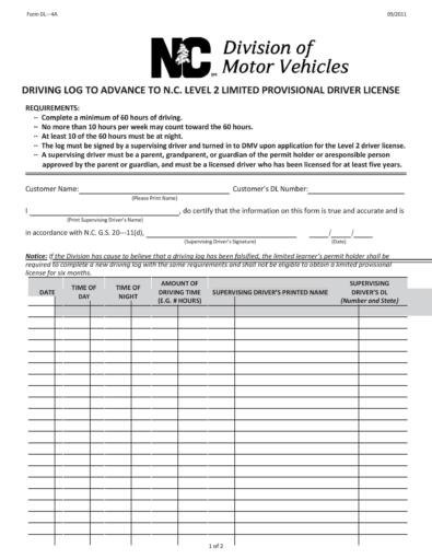 50 Printable Driver's Daily Log Books [Templates & Examples]