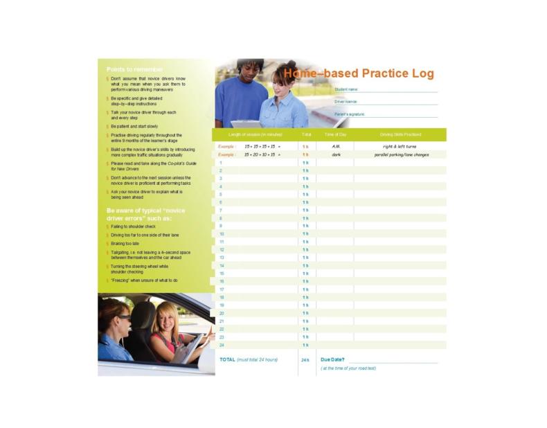 50 Printable Driver's Daily Log Books [Templates & Examples]