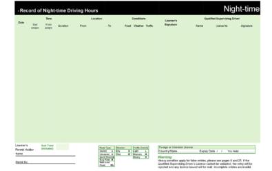 50 Printable Driver's Daily Log Books [Templates & Examples]