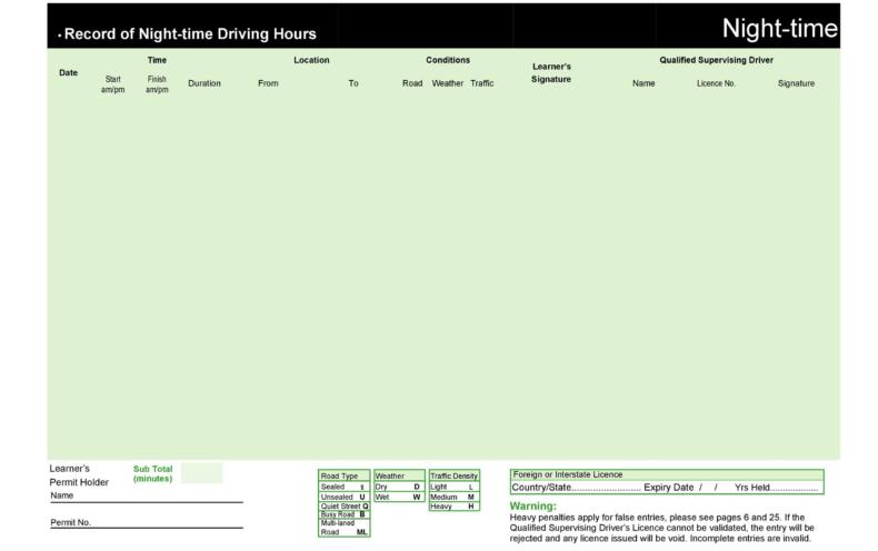 50 Printable Driver's Daily Log Books [Templates & Examples]
