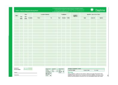 50 Printable Driver's Daily Log Books [Templates & Examples]