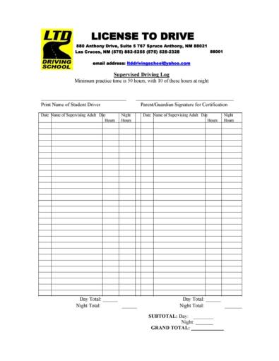 50 Printable Driver's Daily Log Books [Templates & Examples]