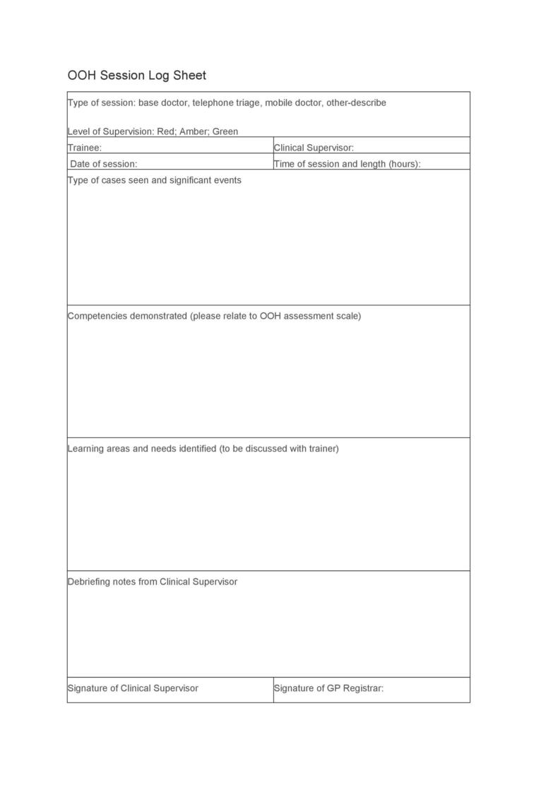 50 Printable Log Sheet Templates [Direct Download] ᐅ TemplateLab