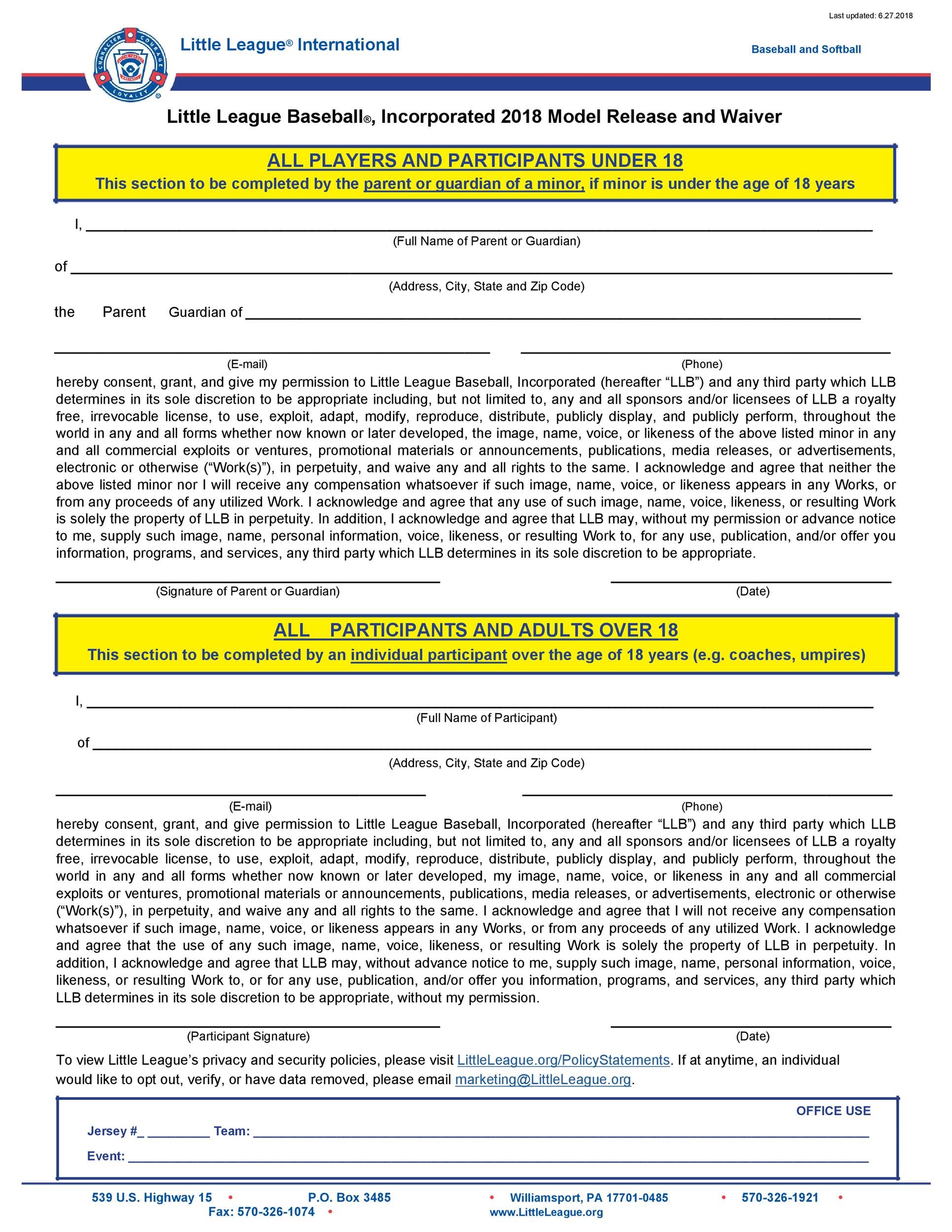 50 Meilleurs formulaires de décharge de modèle (modèles gratuits) ᐅ ...