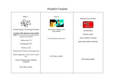 50 FREE Pamphlet Templates [Word / Google Docs] ᐅ TemplateLab