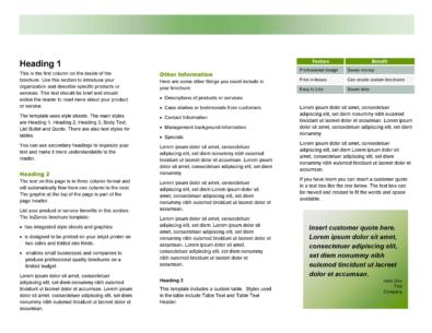 50 FREE Pamphlet Templates [Word / Google Docs] ᐅ TemplateLab