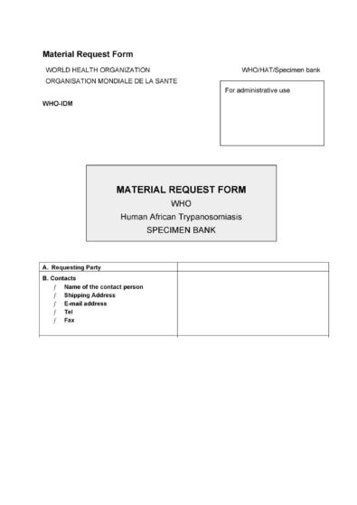 50 Professional Requisition Forms [Purchase / Materials / Lab]