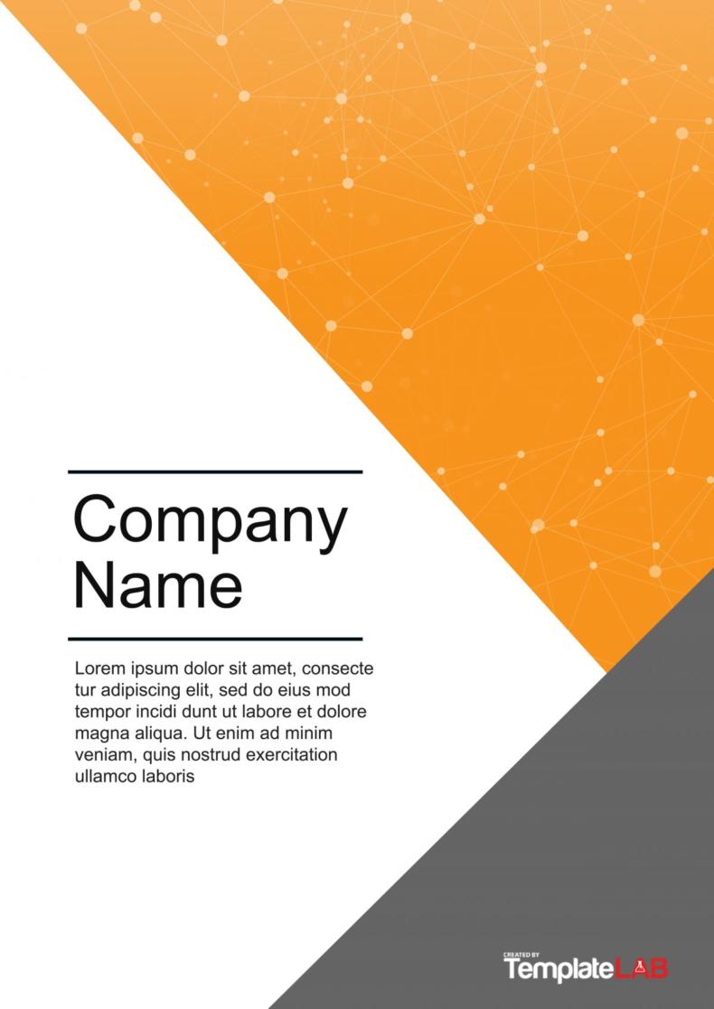 55 Amazing Cover Page Templates (Word, PowerPoint + PSD)