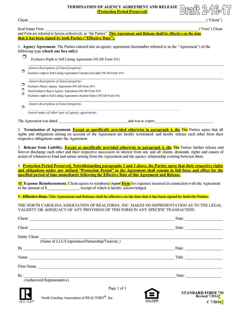 50 Free Agency Agreement Templates (MS Word) ᐅ TemplateLab