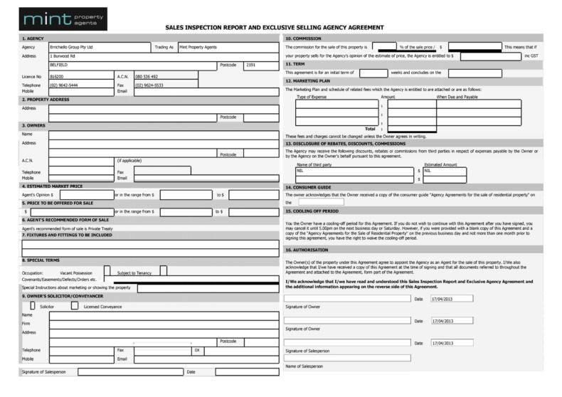 50 Free Agency Agreement Templates (MS Word) ᐅ TemplateLab