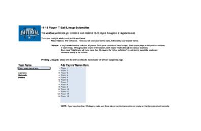 33 Printable Baseball Lineup Templates [Free Download] ᐅ TemplateLab