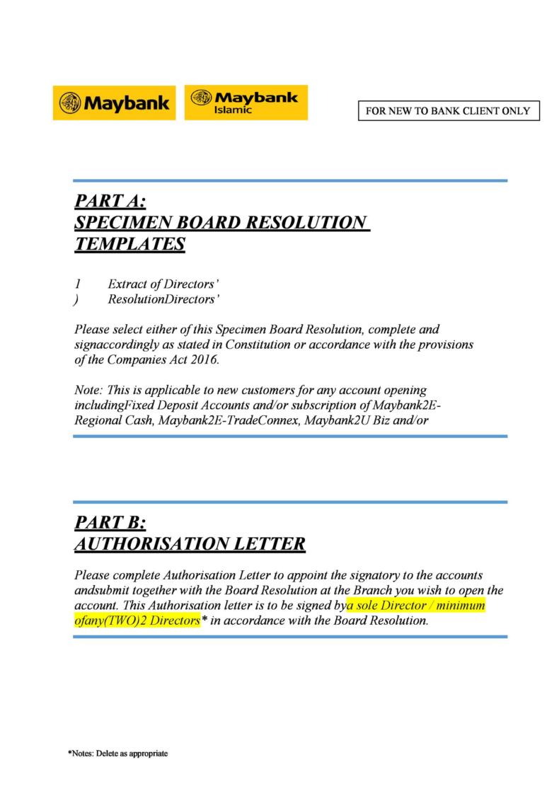 51 Best Board Resolution Templates & Samples ᐅ TemplateLab