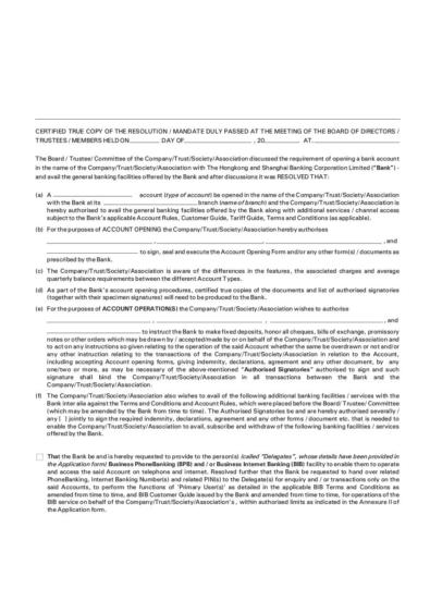 51 Best Board Resolution Templates & Samples ᐅ TemplateLab