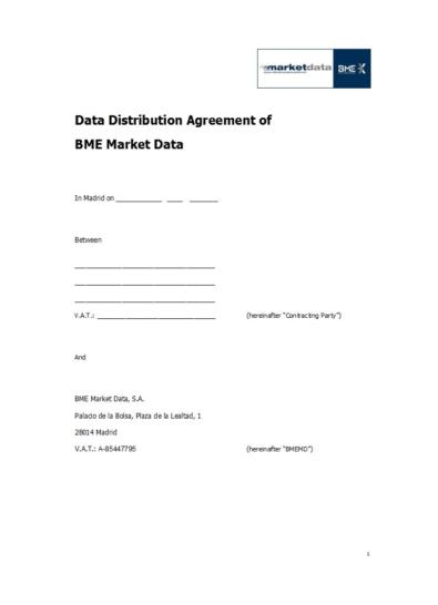 49 Best FREE Distribution Agreement Templates ᐅ TemplateLab