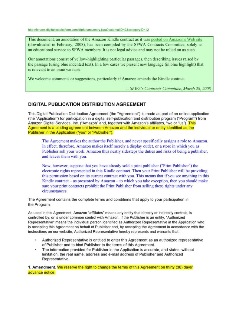 49 Best FREE Distribution Agreement Templates ᐅ TemplateLab