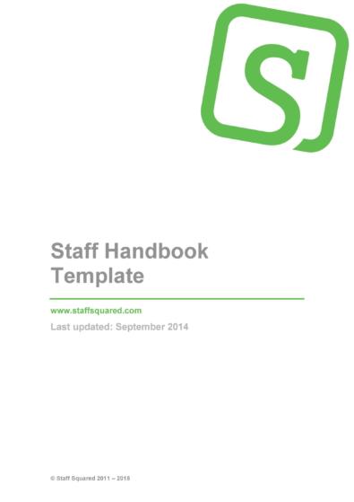 42 Best Employee Handbook Templates & Examples ᐅ TemplateLab