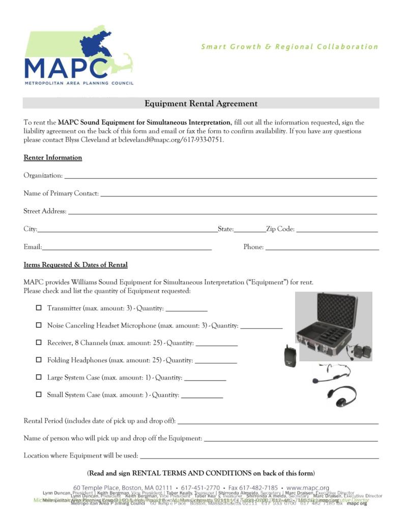 44 Simple Equipment Lease Agreement Templates [Word, PDF]
