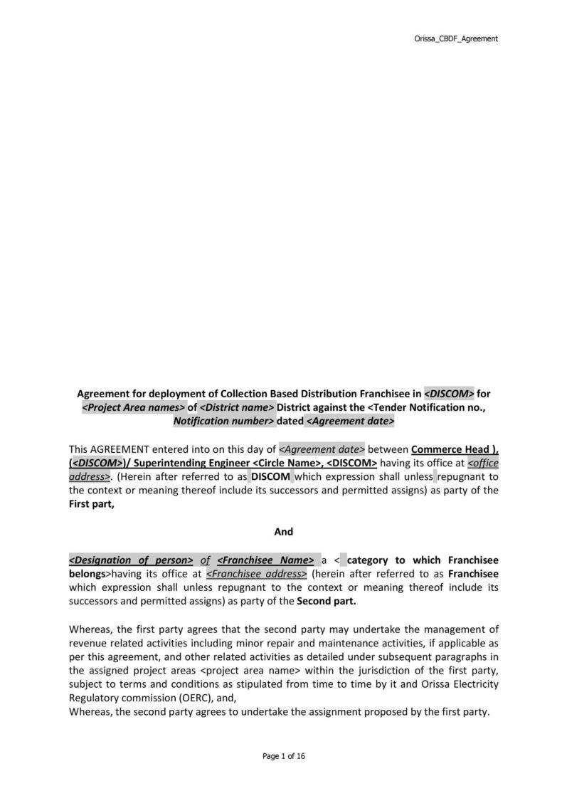 49 Editable Franchise Agreement Templates & Contracts ᐅ TemplateLab