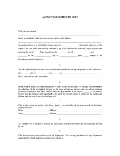 41 Free IOU Templates (I Owe You) ᐅ TemplateLab