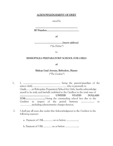 41 Free IOU Templates (I Owe You) ᐅ TemplateLab