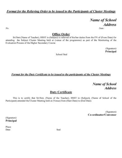 37 Professional Relieving Letters (Free Templates) ᐅ TemplateLab