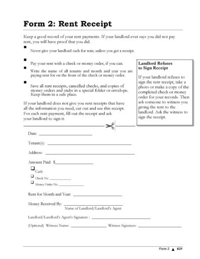 49 Printable Rent Receipts (Free Templates) ᐅ TemplateLab