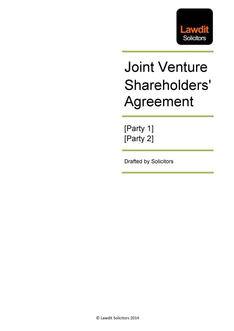 50 Best Shareholder Agreement Templates (& Samples) ᐅ TemplateLab