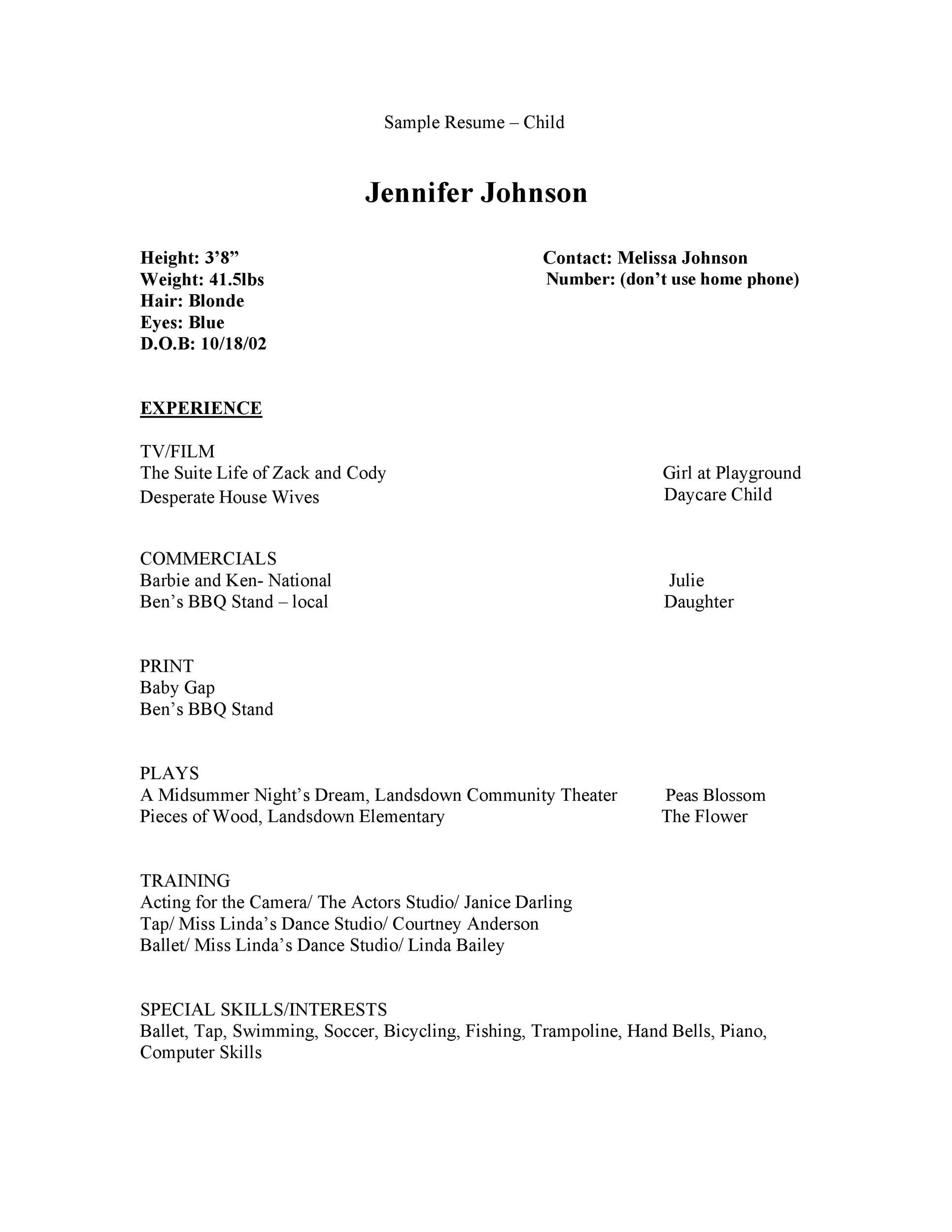50 FREE Acting Resume Templates Word Google Docs TemplateLab 50 FREE Acting Resume Templates Word Google Docs TemplateLab