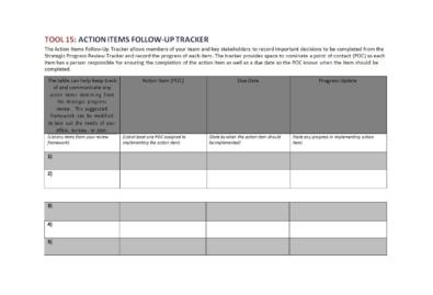 49 Great Action Item Templates (MS Word & Excel) ᐅ TemplateLab