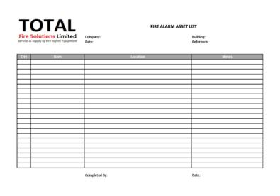 48 Useful Asset List Templates (Personal, Business etc.) ᐅ TemplateLab