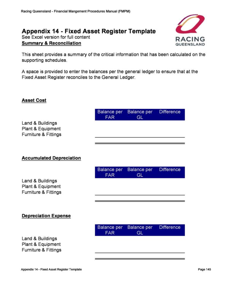 48 Useful Asset List Templates (Personal, Business etc.) ᐅ TemplateLab
