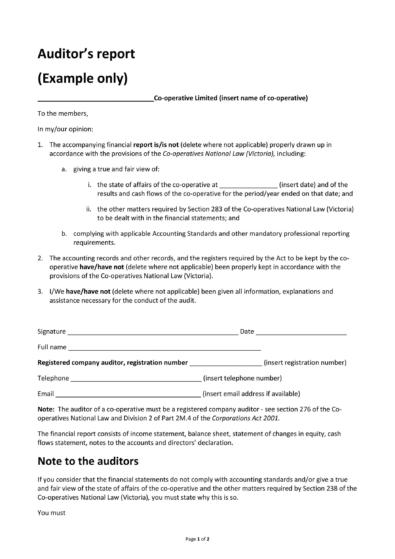 50 Free Audit Report Templates (Internal Audit Reports) ᐅ TemplateLab