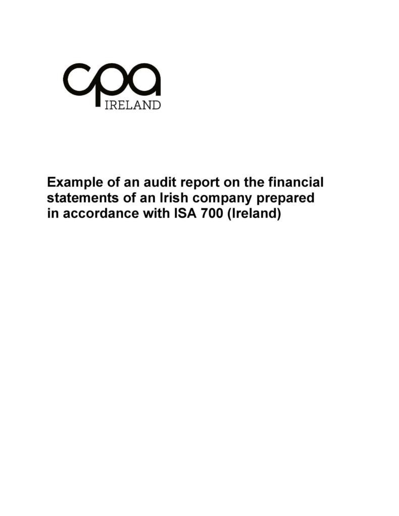 50 Free Audit Report Templates (Internal Audit Reports) ᐅ TemplateLab