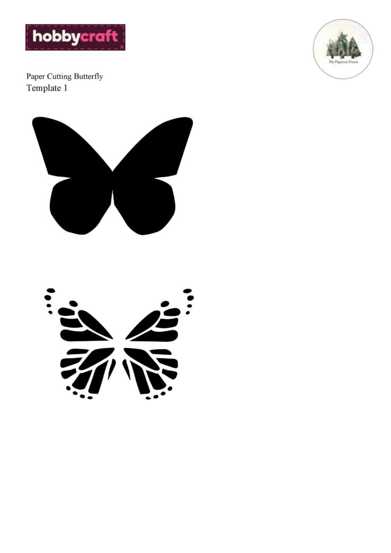 50 Printable & Cut Out Butterfly Templates 🦋 ᐅ TemplateLab