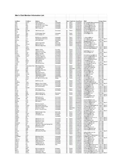 50 FREE Customer List Templates (Excel & Word) ᐅ TemplateLab