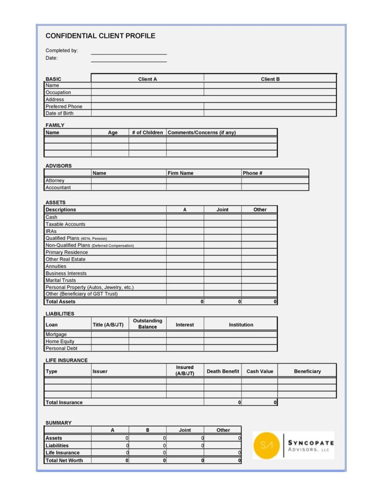 50 Ideal Customer Profile Templates (Word & Excel) ᐅ TemplateLab