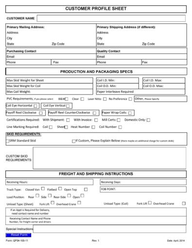 50 Ideal Customer Profile Templates (Word & Excel) ᐅ TemplateLab