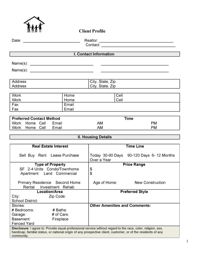 50 Ideal Customer Profile Templates (Word & Excel) ᐅ TemplateLab