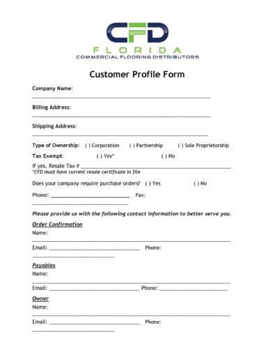 50 Ideal Customer Profile Templates (Word & Excel) ᐅ TemplateLab