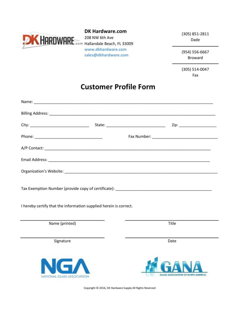 50 Ideal Customer Profile Templates (Word & Excel) ᐅ TemplateLab