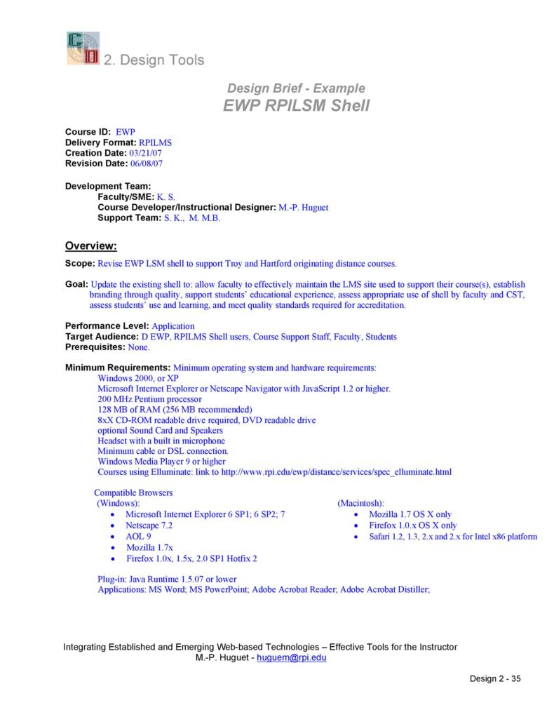 50 Useful Design Brief Templates (Free Creative Brief) ᐅ TemplateLab