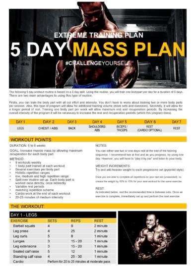 46 Printable Exercise Charts (100% Free) ᐅ TemplateLab