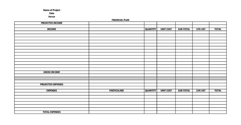 50 Professional Financial Plan Templates [Personal & Business] ᐅ