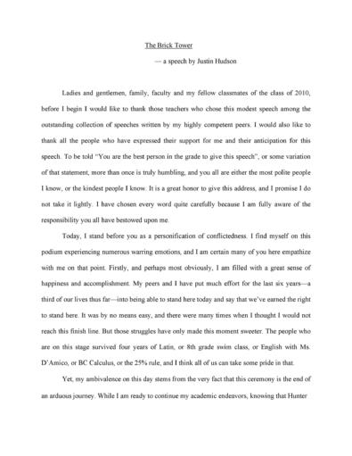 50 Top Graduation Speech Ideas (& Examples) ᐅ TemplateLab