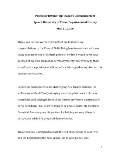 50 Top Graduation Speech Ideas (& Examples) ᐅ TemplateLab