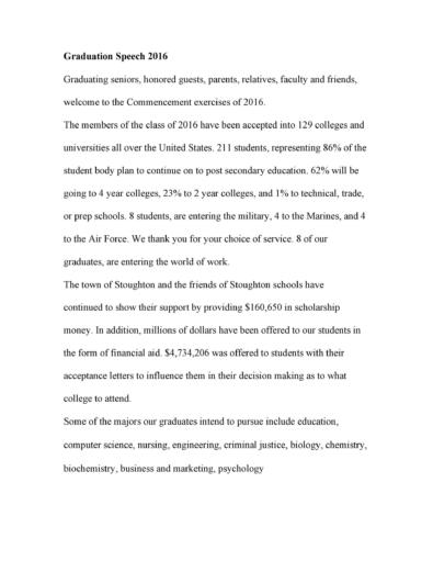 50 Top Graduation Speech Ideas (& Examples) ᐅ TemplateLab