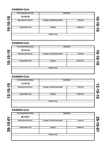 25 Printable Kanban Card Templates (& How to use them) ᐅ TemplateLab